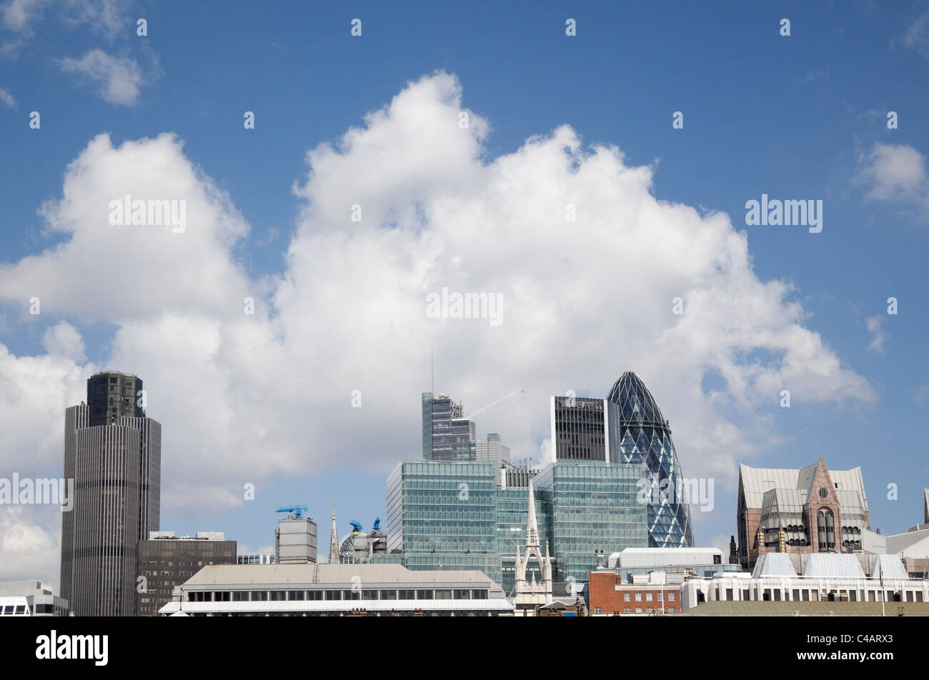 City of London skyline with skyscrapers England Stock Photo - Alamy
