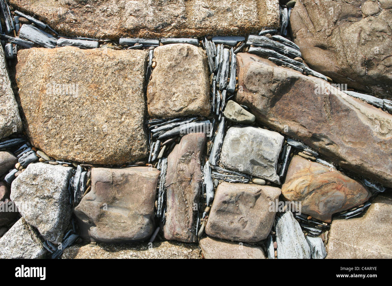Cobbles texture hi-res stock photography and images - Alamy