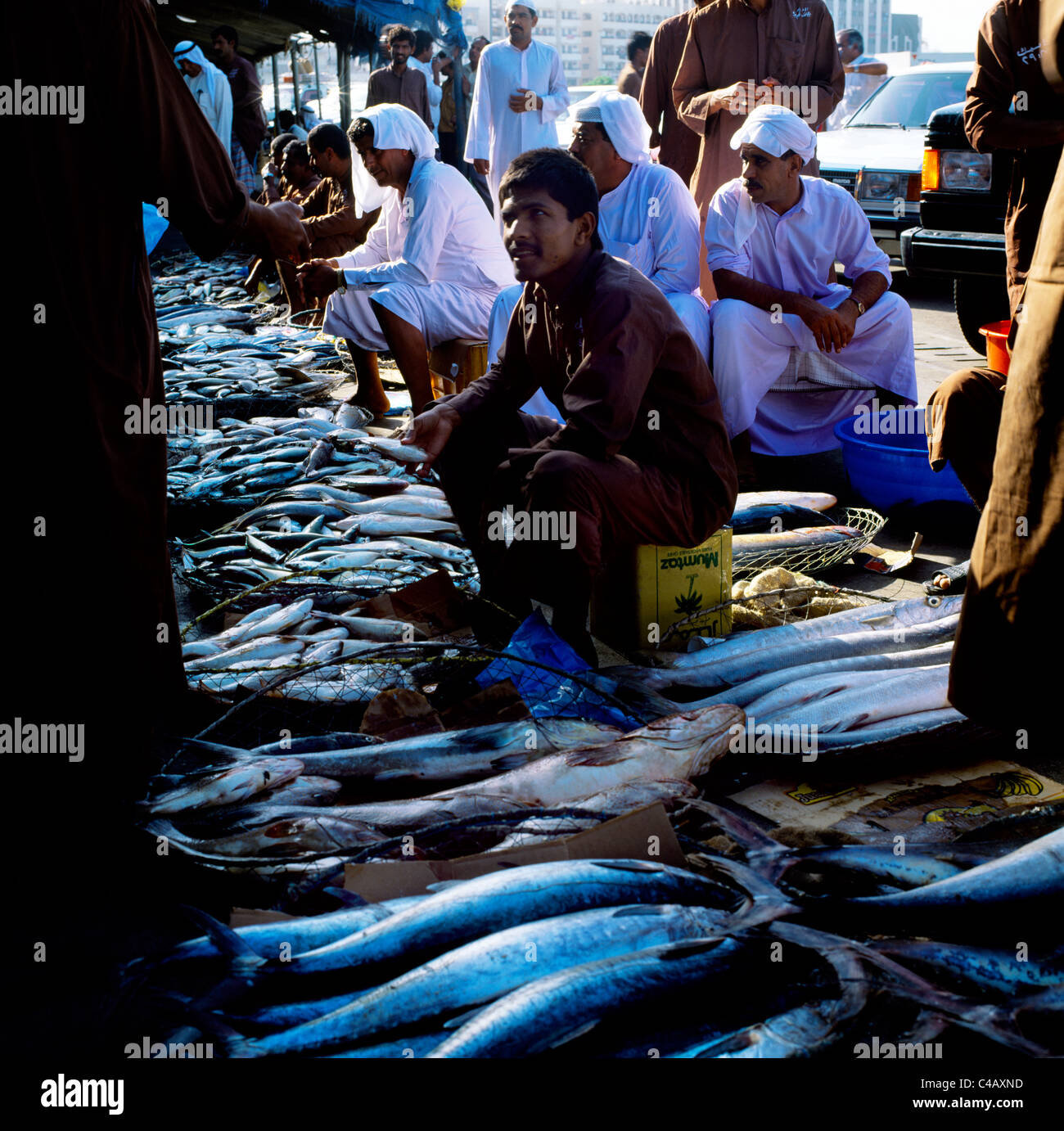 Dubai UAE Fish Market Stock Photo - Alamy