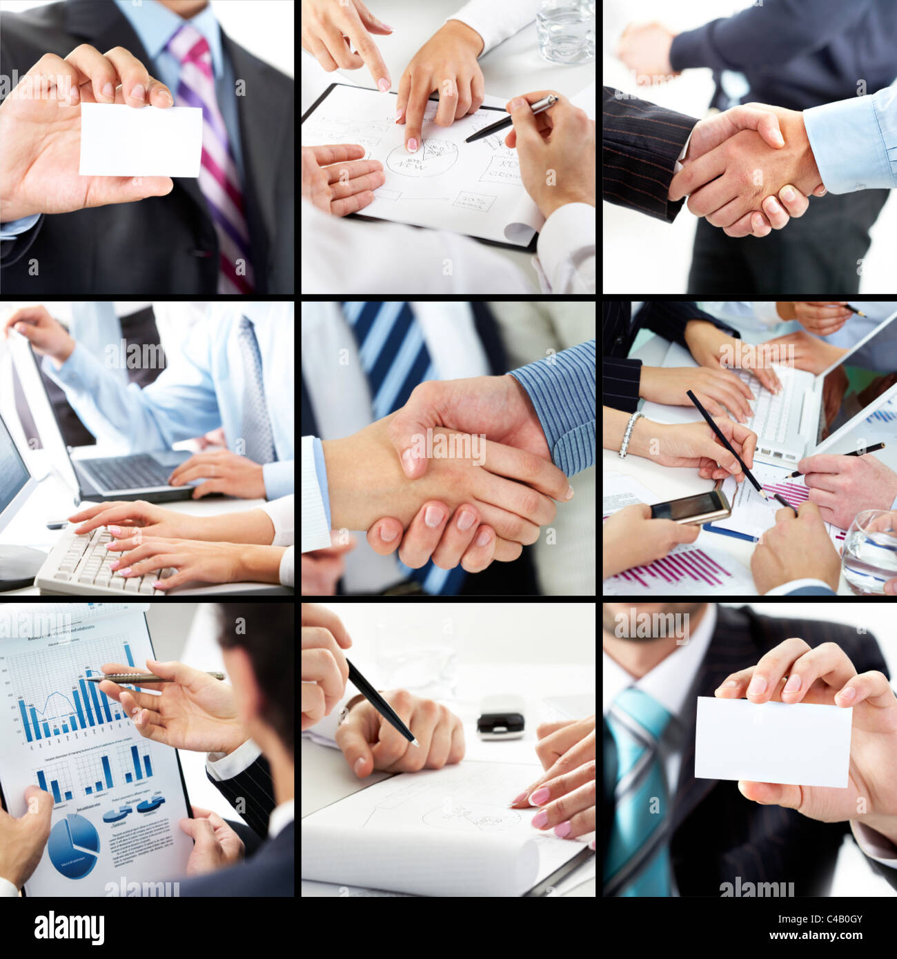 Human hands during work routine Stock Photo - Alamy