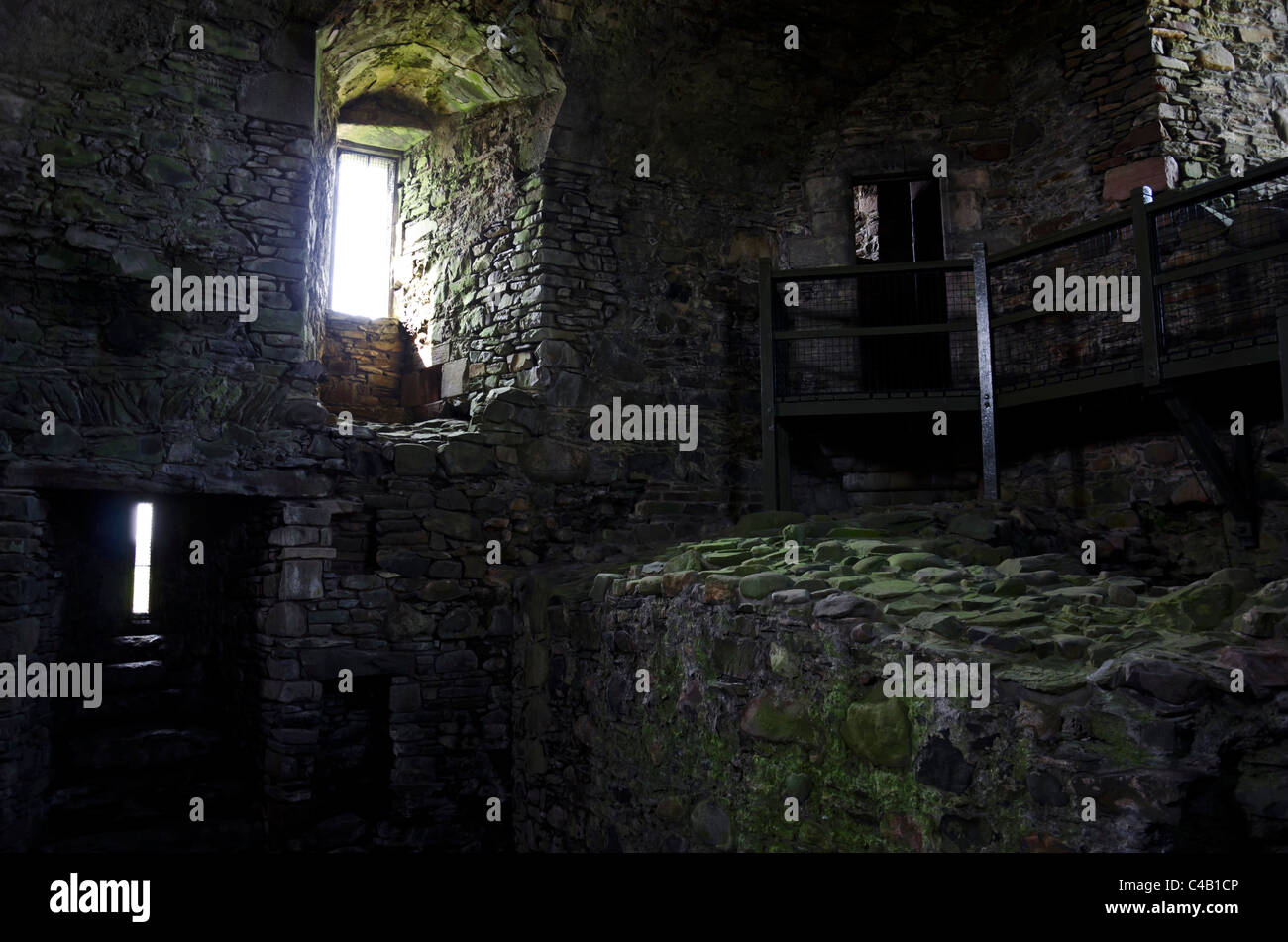 Inside threave castle dumfries galloway hi-res stock photography and ...