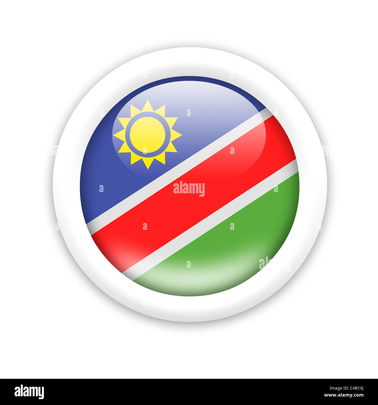Flag of namibia hi-res stock photography and images - Alamy