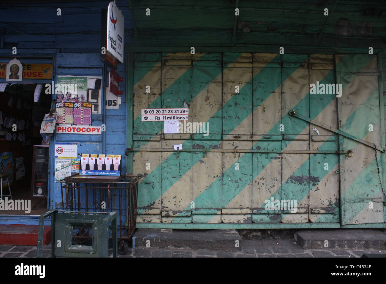 Shop in Port Louis, Mauritius Stock Photo - Alamy
