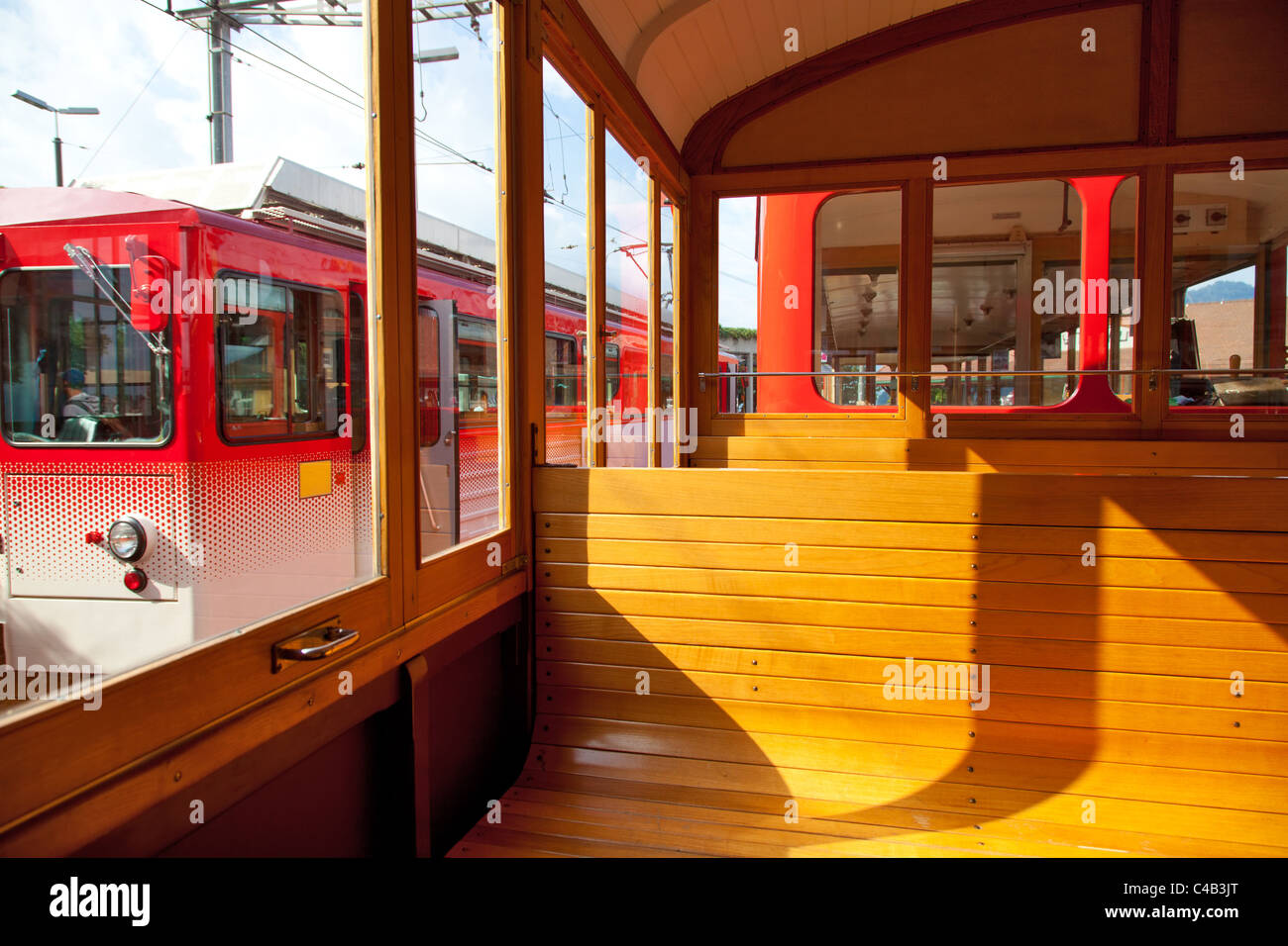 Inside coach hi-res stock photography and images - Alamy