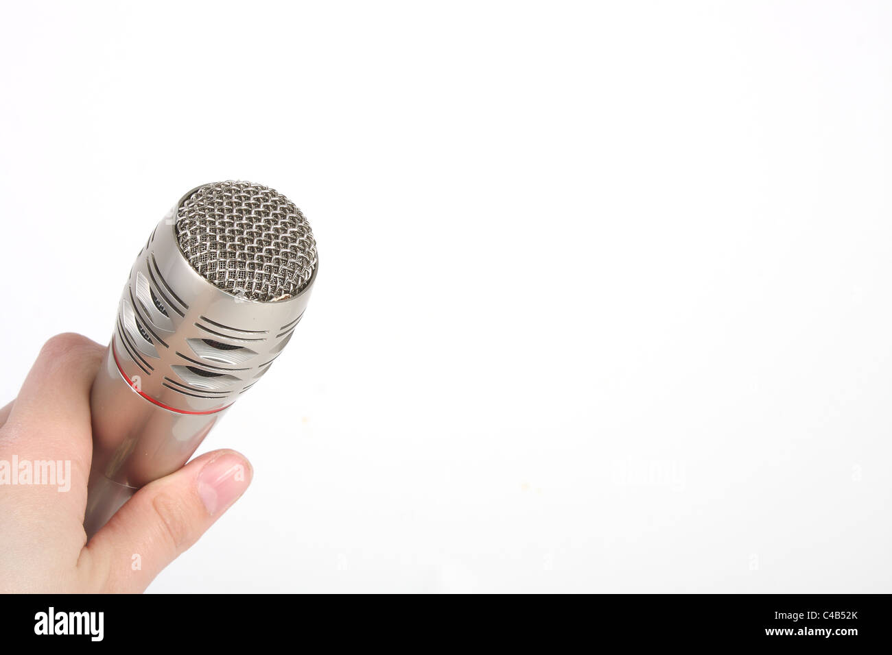 Microphone mic cut out hi-res stock photography and images - Alamy
