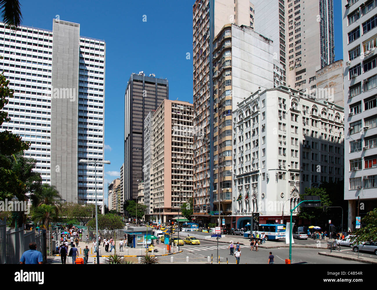 Rio central business district hi-res stock photography and images - Alamy