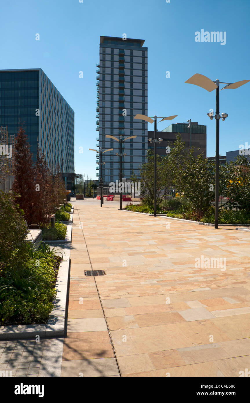 Media city tower hi-res stock photography and images - Alamy