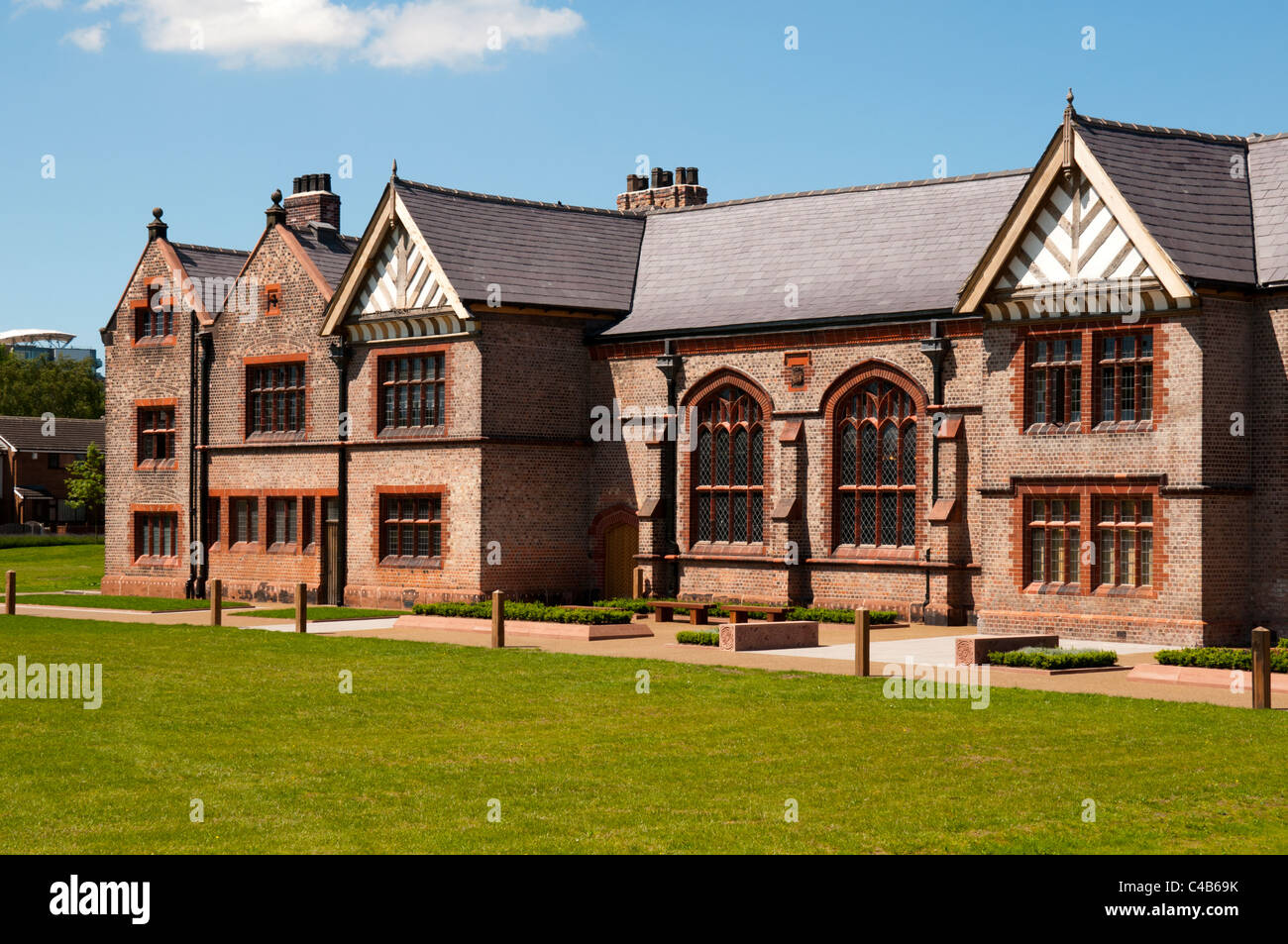 Ordsall Hall, Ordsall, Salford, Manchester, England, UK. A Tudor ...