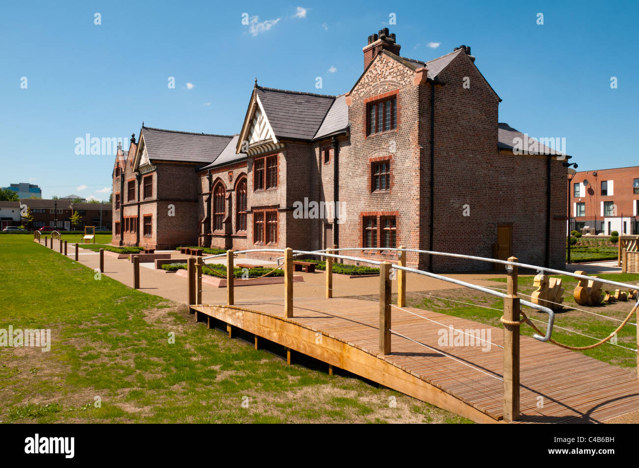 Ordsall Hall, Ordsall, Salford, Manchester, England, UK. A Tudor ...