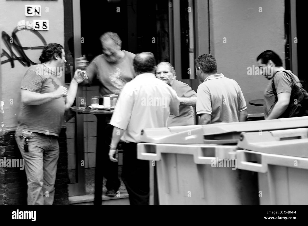 Spanish men Black and White Stock Photos & Images - Alamy