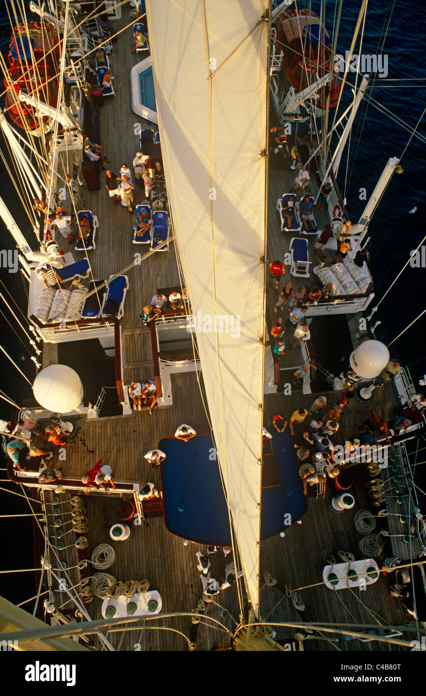 Star Flyer (one of the Star Clippers' ships). Passengers are often ...