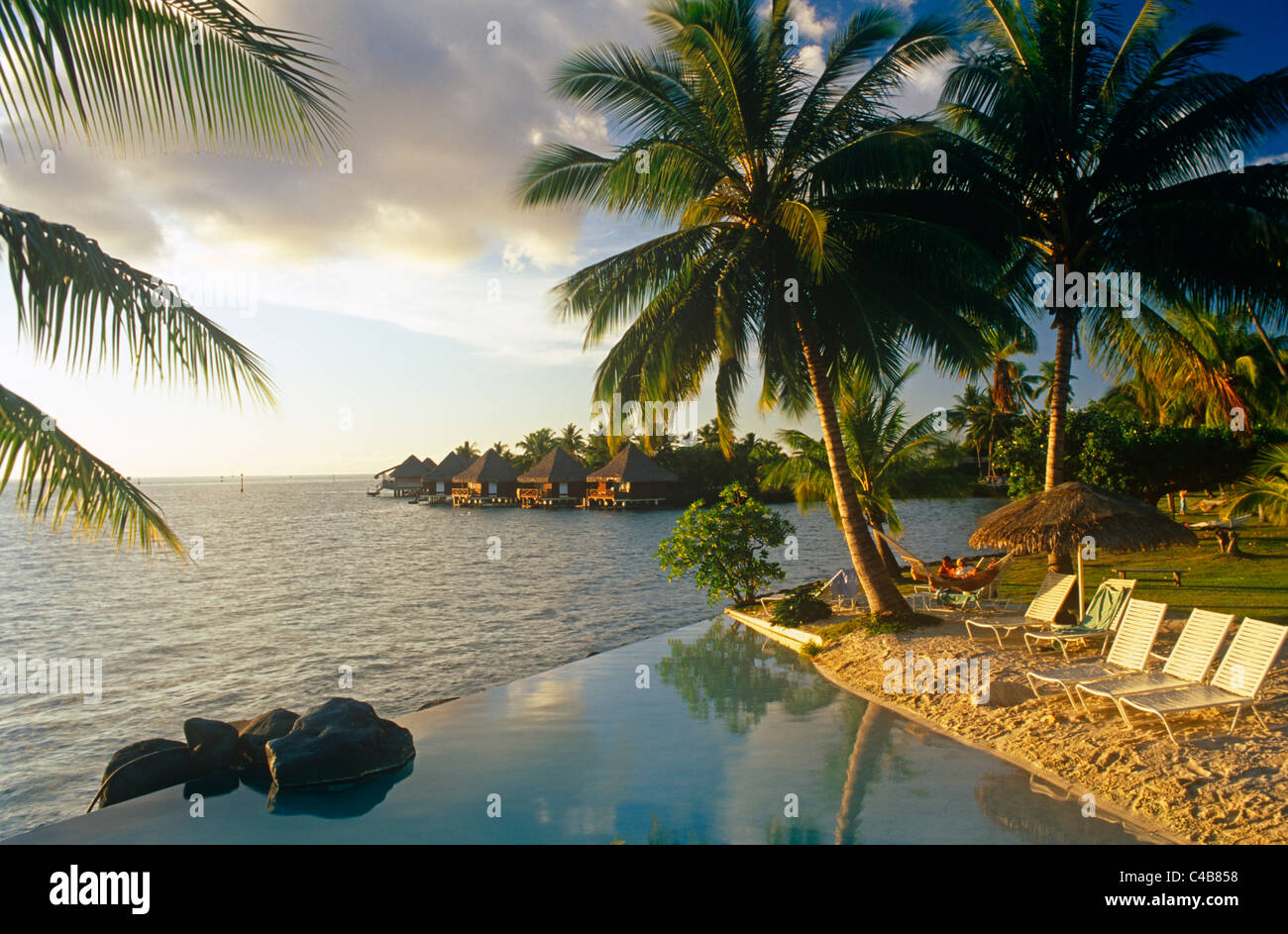 French Polynesia, Society Islands, Leeward Islands, Tahiti, Pape'ete ...