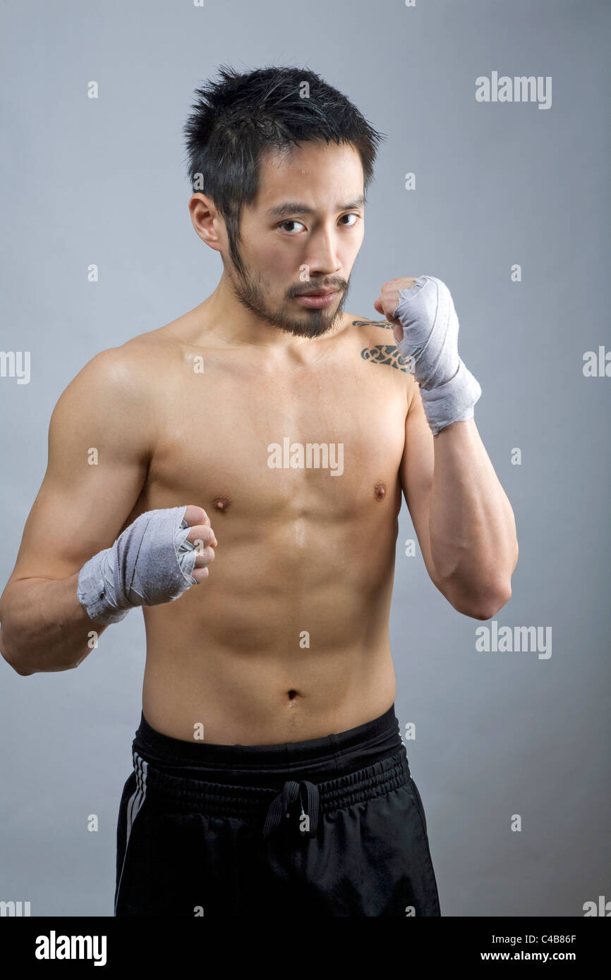 Boxer with sweaty face hi-res stock photography and images - Alamy