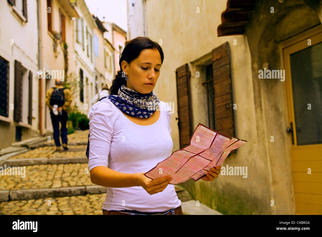 Arles street map hi-res stock photography and images - Alamy