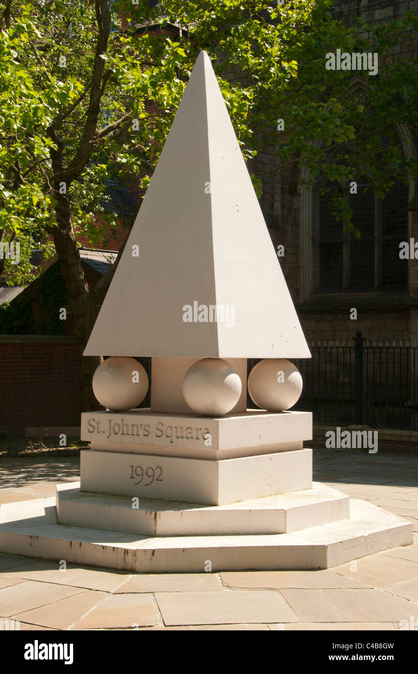 St. John's Square Pyramid by Janet Fitzsimmons. St. John's Square, off ...
