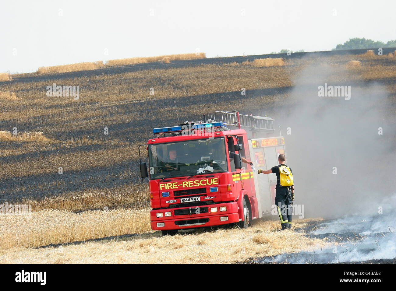 Water ladder fire brigade tender hi-res stock photography and images ...