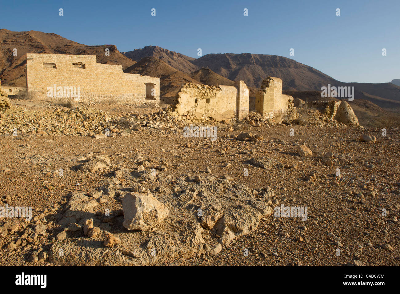 Ottoman Fort overlooking the Dubar waterworks from the 19th century ...