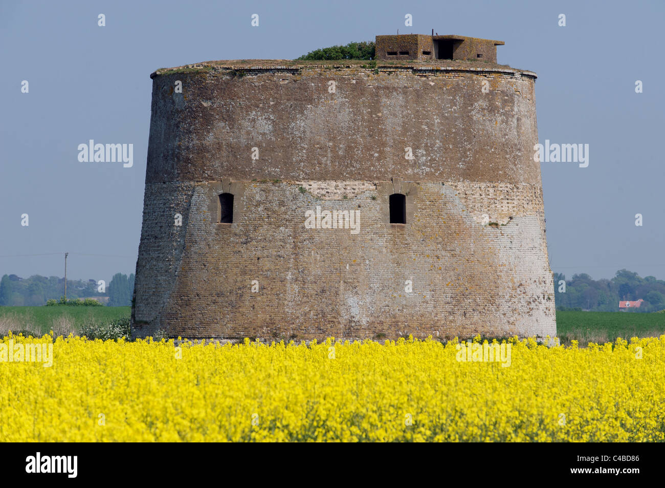 Martello Tower Z, Alderton, Suffolk, UK Stock Photo - Alamy