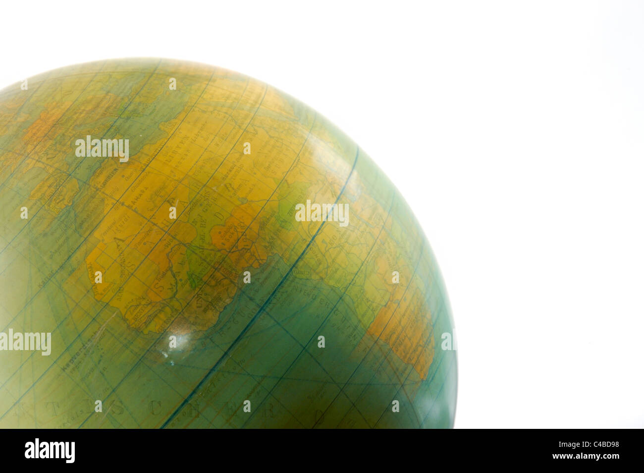 Spinning globe map hi-res stock photography and images - Alamy