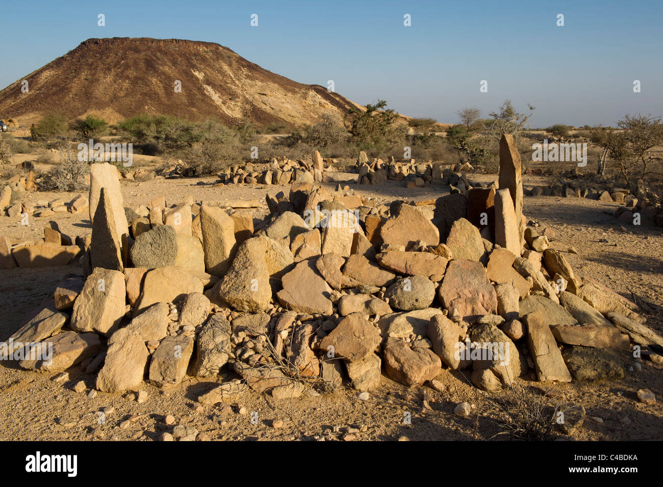 Pre-Islamic graves outside Berbera, Somaliland, Somalia Stock Photo - Alamy
