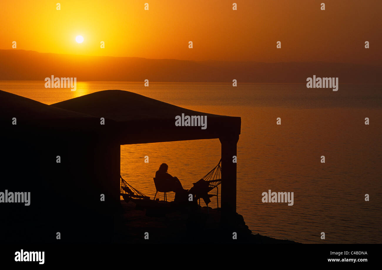 Jordan, Dead Sea, Mujub Nature Reserve. Operated by Jordan's Royal ...