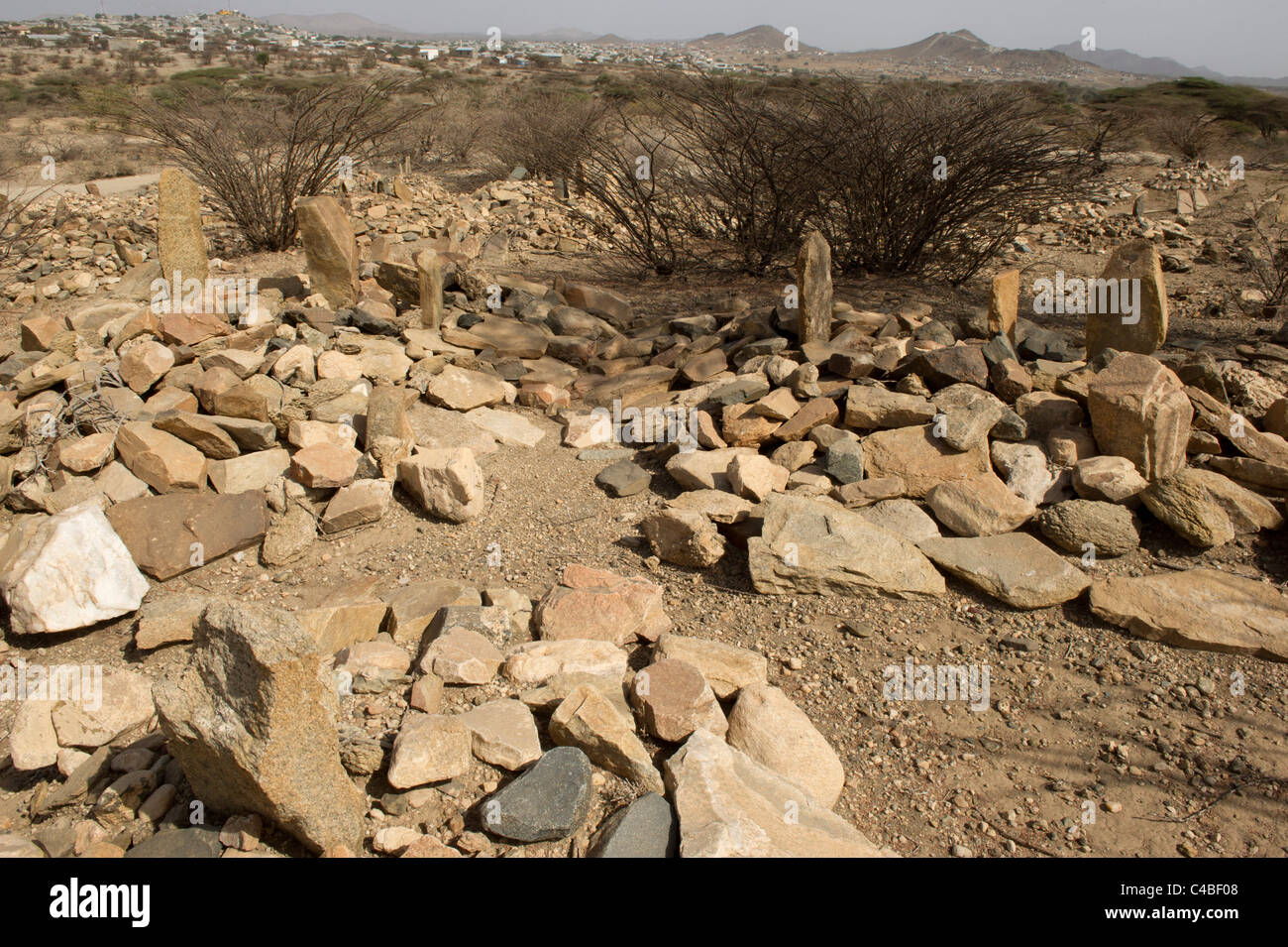 Ancient graves, Boroma, Somaliland, Somalia Stock Photo - Alamy