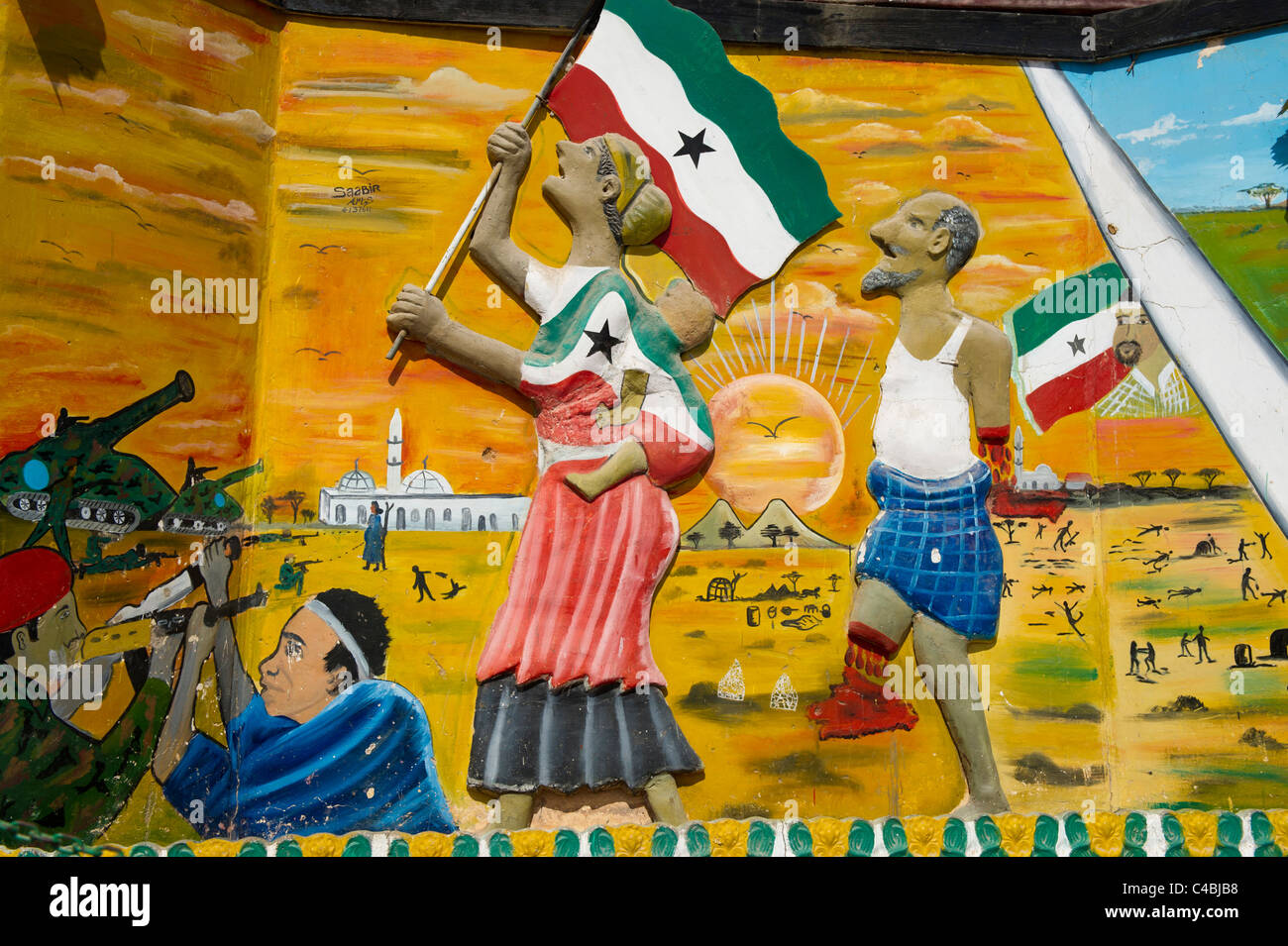 War memorial, Hargeisa, Somaliland, Somalia Stock Photo - Alamy