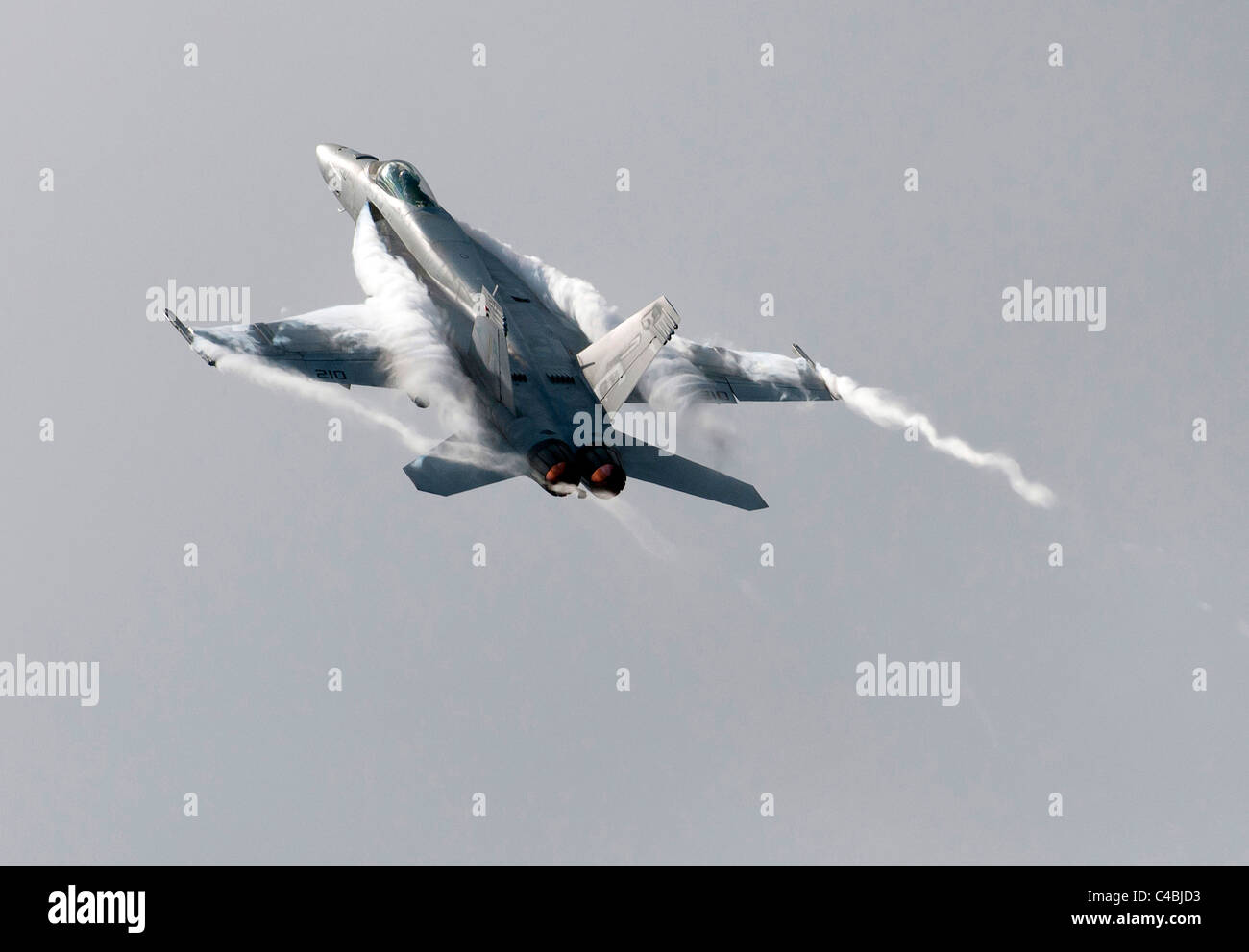 F18 Super Hornet Breaking Sound Barrier
