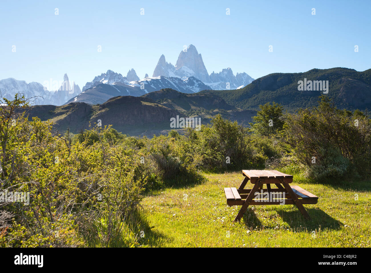 Fitz Roy massif, Parque Nacional Los Glaciares, Patagonia, Argentina ...