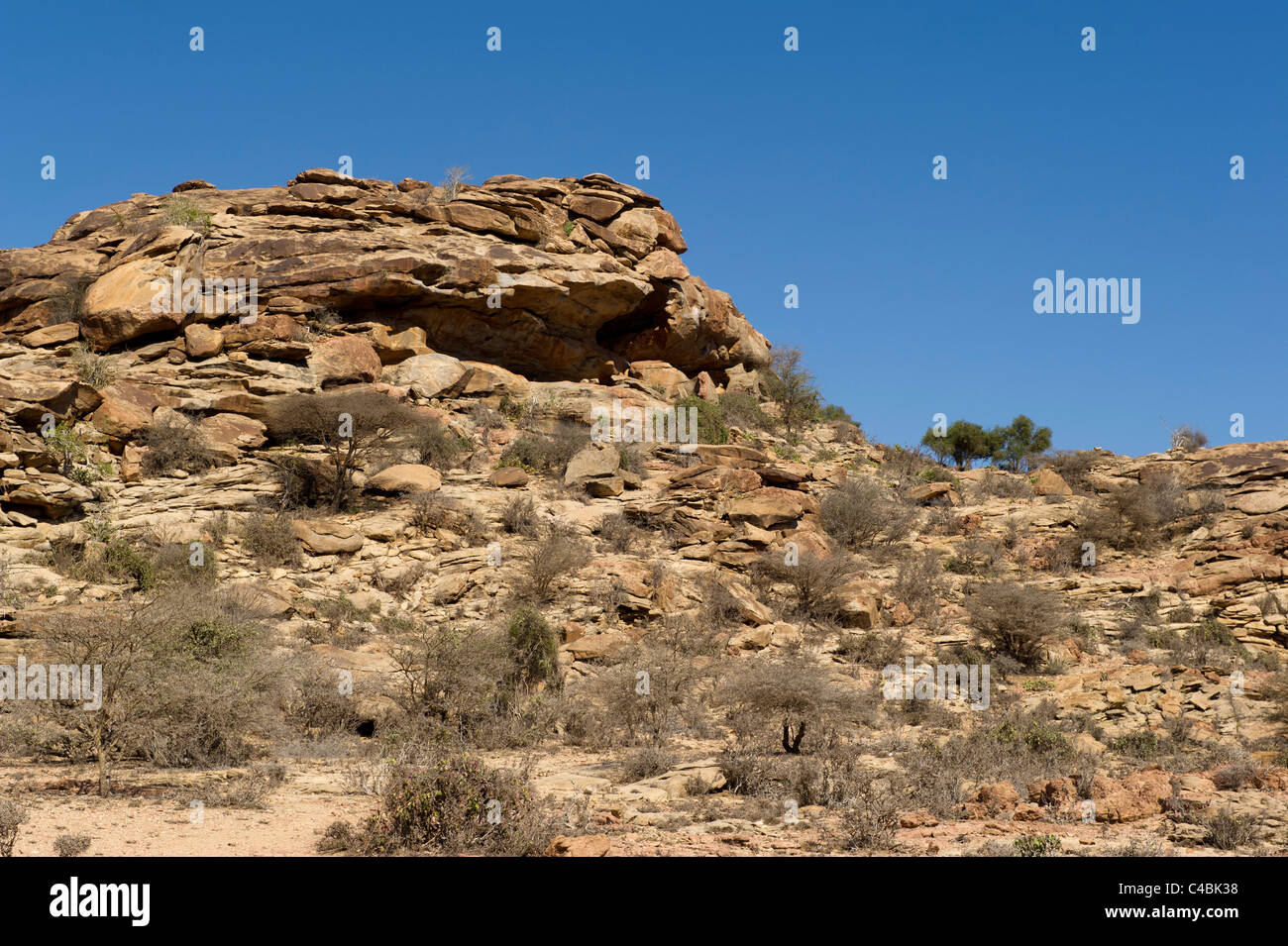Las Geel rock-art site, Somaliland, Somalia Stock Photo - Alamy
