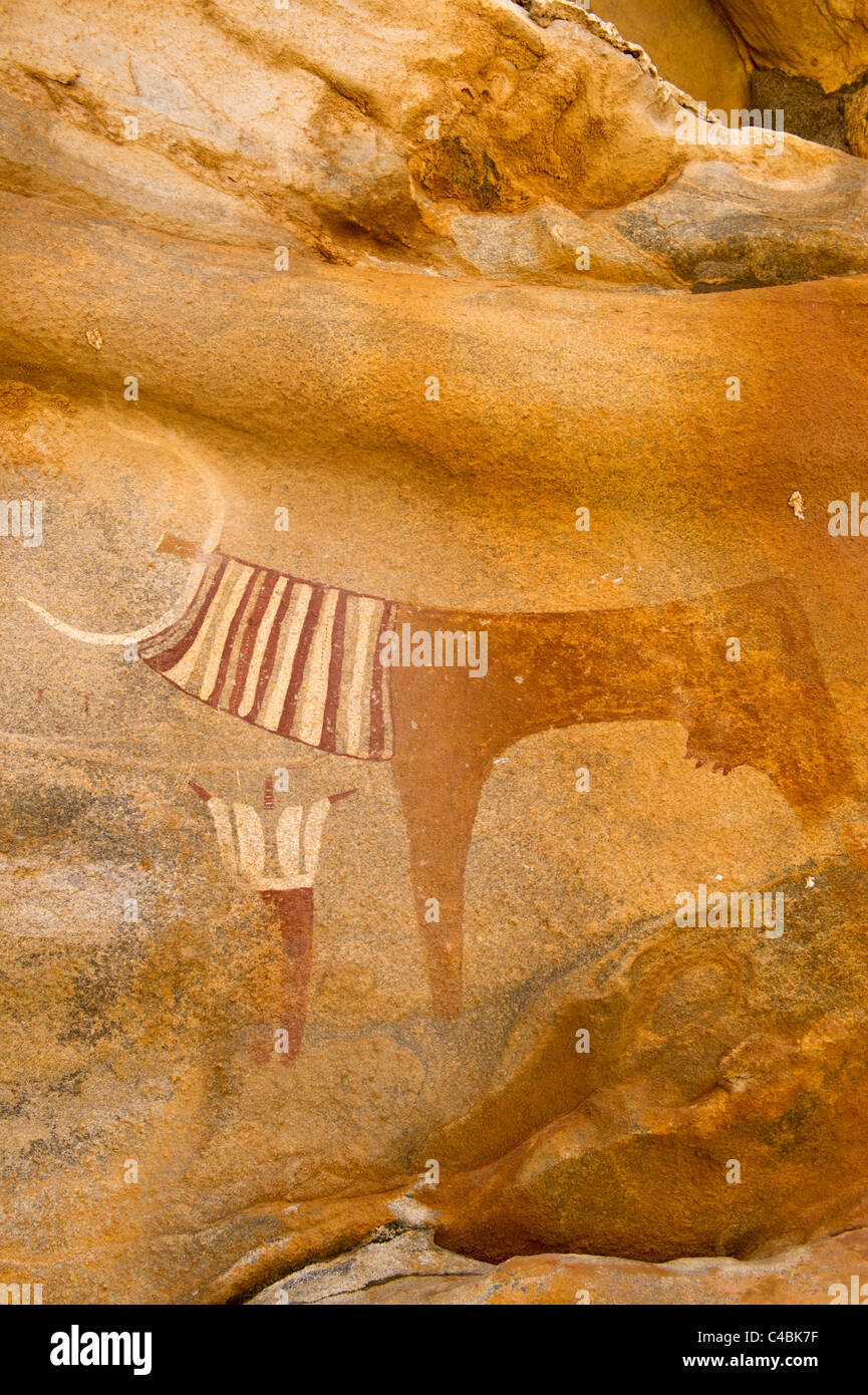 Las Geel rock-art, Somaliland, Somalia Stock Photo - Alamy
