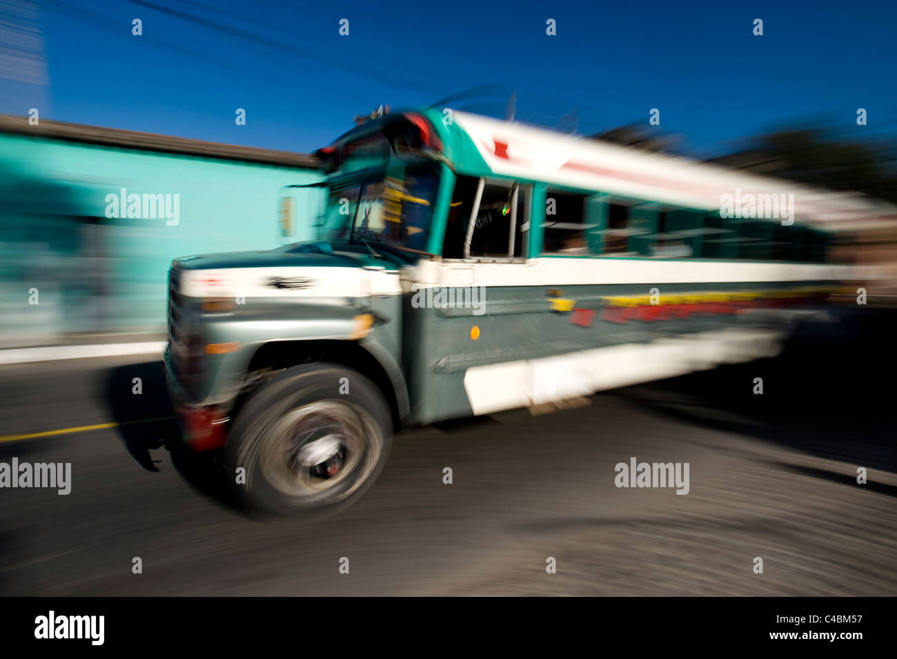 Chicken bus antigua hi-res stock photography and images - Alamy