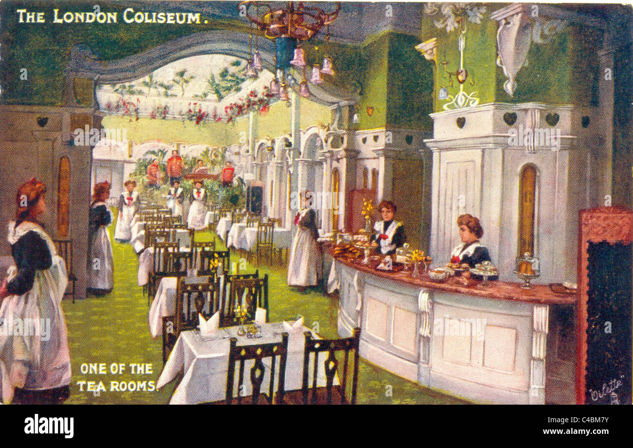 Edwardian tea room hi-res stock photography and images - Alamy
