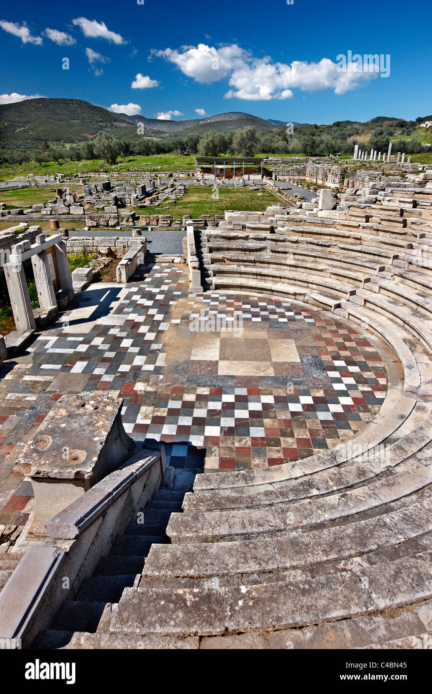 The "Ekklesiasterion" ('Assembly Hall") a theater-like construction in ...