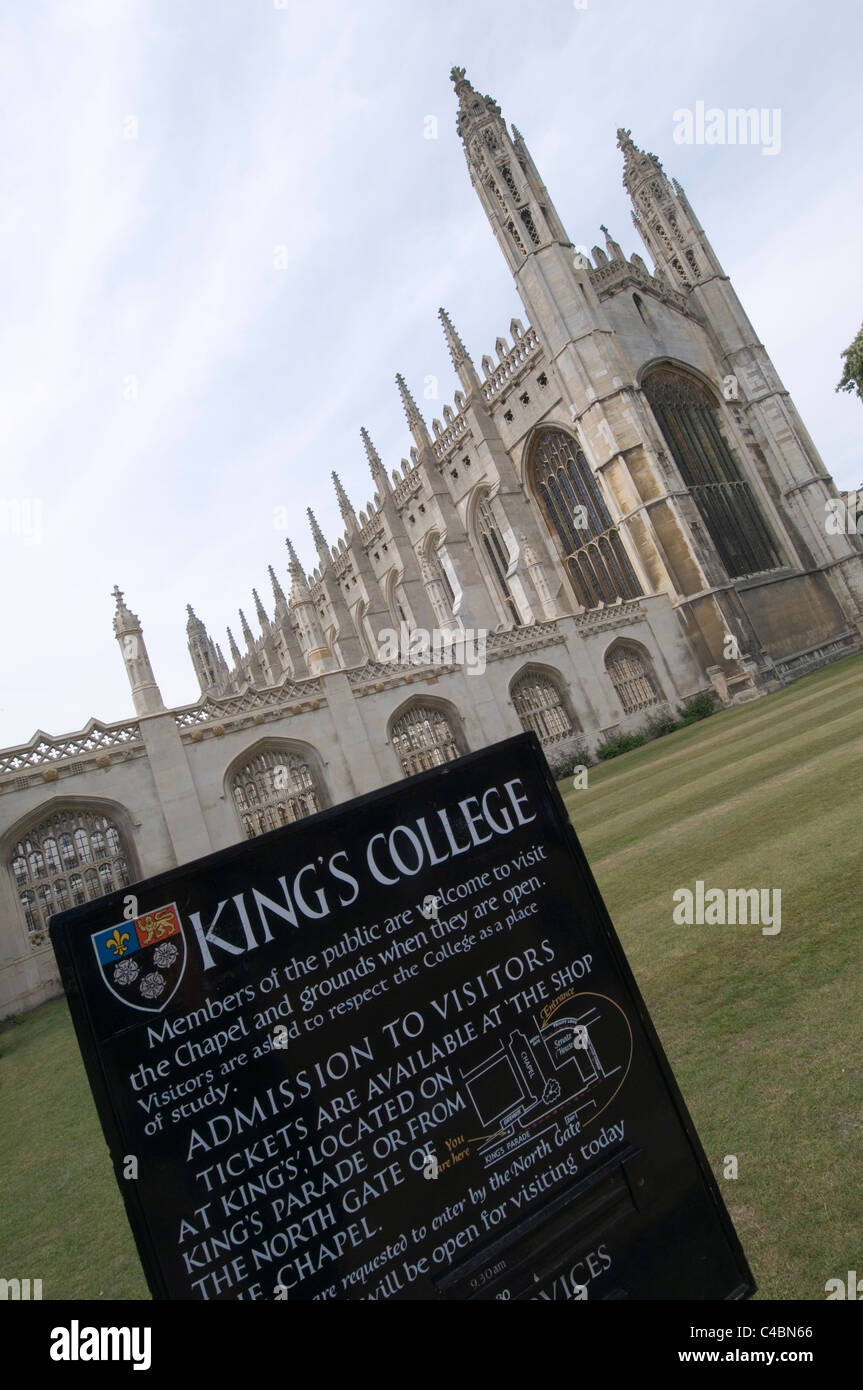 kings college cambridge uk university historic building buildings ...