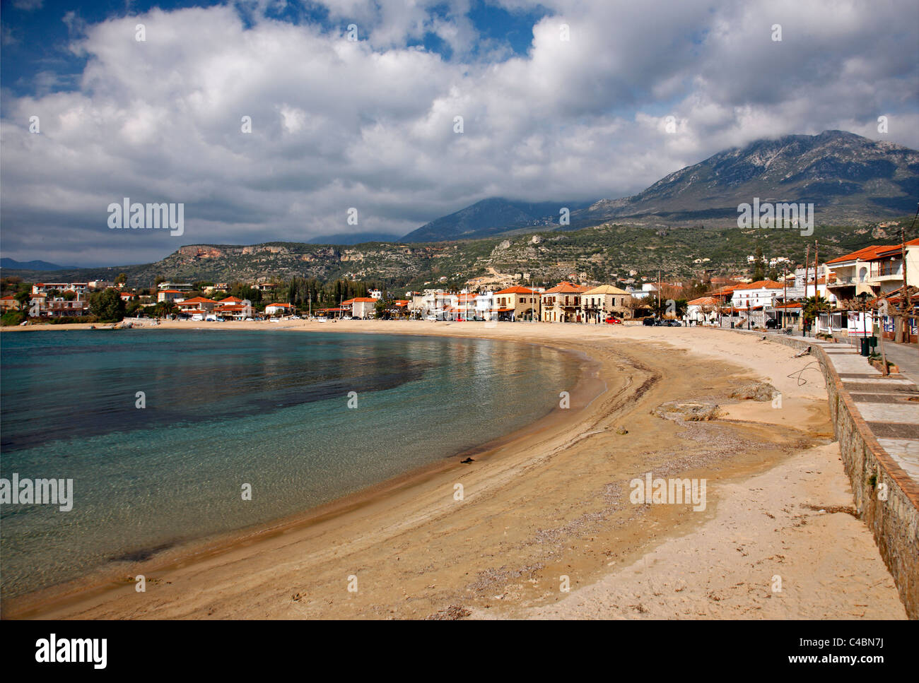 Stoupa, a beautiful seaside village in Western ("Messenian") Mani ...