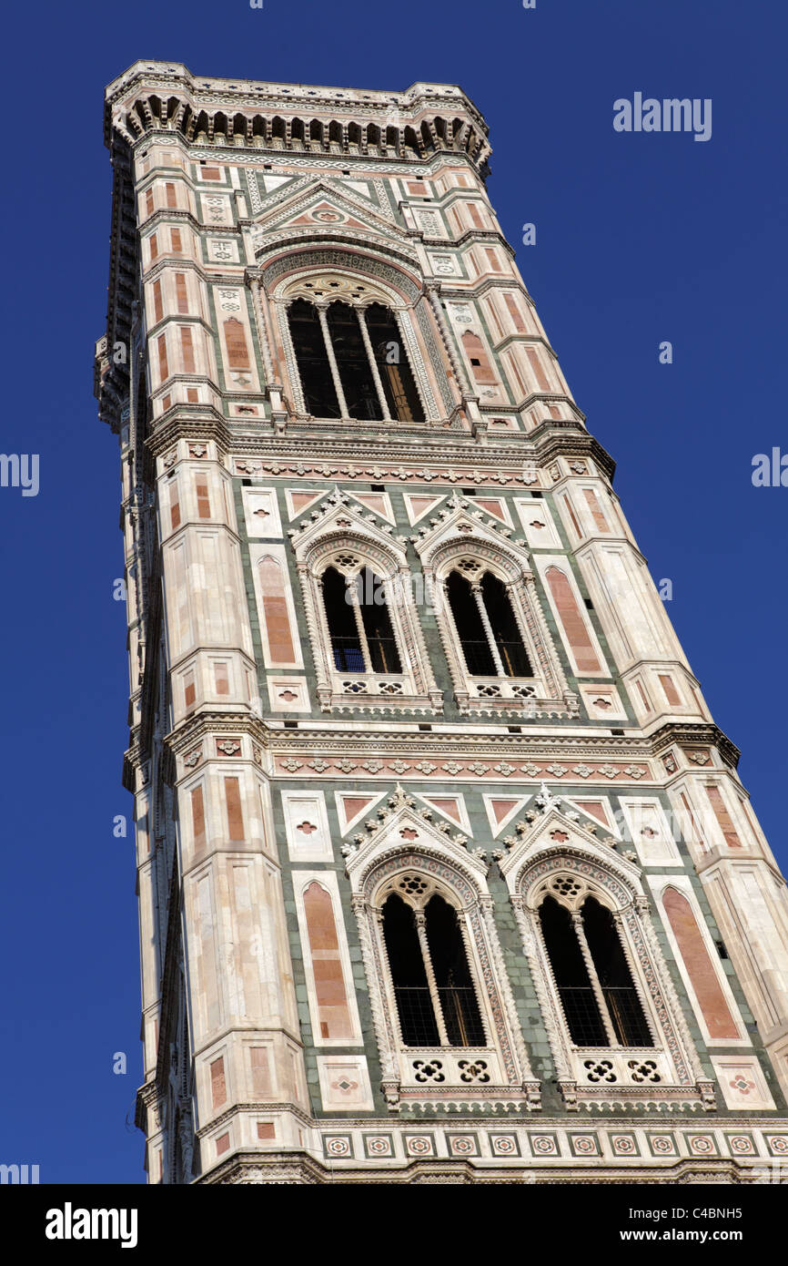 Giotto bell tower, Florence, Italy Stock Photo - Alamy
