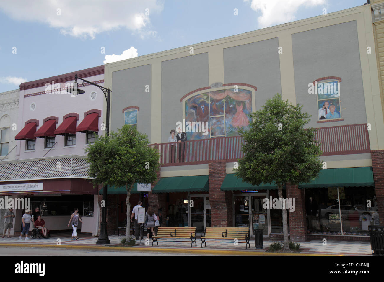 Florida Deland Historic Downtown Florida Stock Photos & Florida Deland ...
