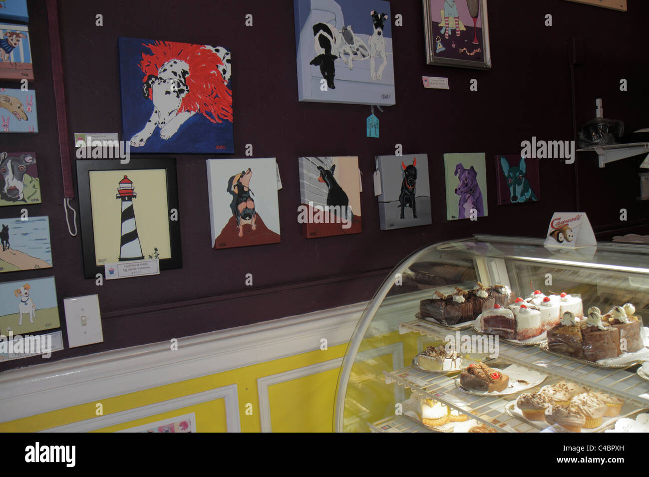 St. Saint Augustine Florida,Cathedral Place,European Cake House,dessert ...