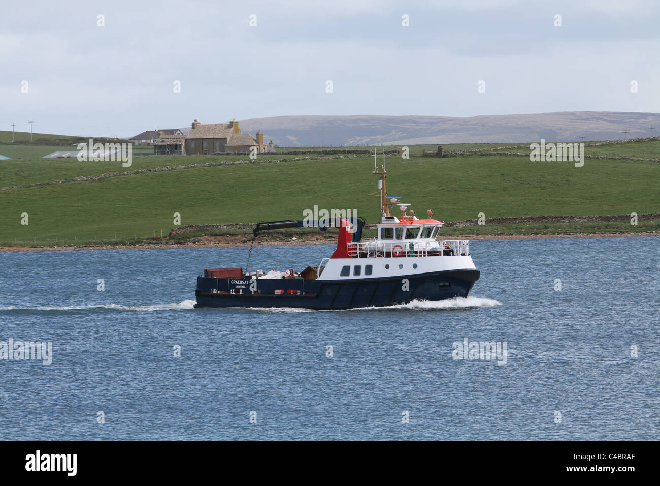 Graemsay ferry Orkney Scotland May 2011 Stock Photo - Alamy