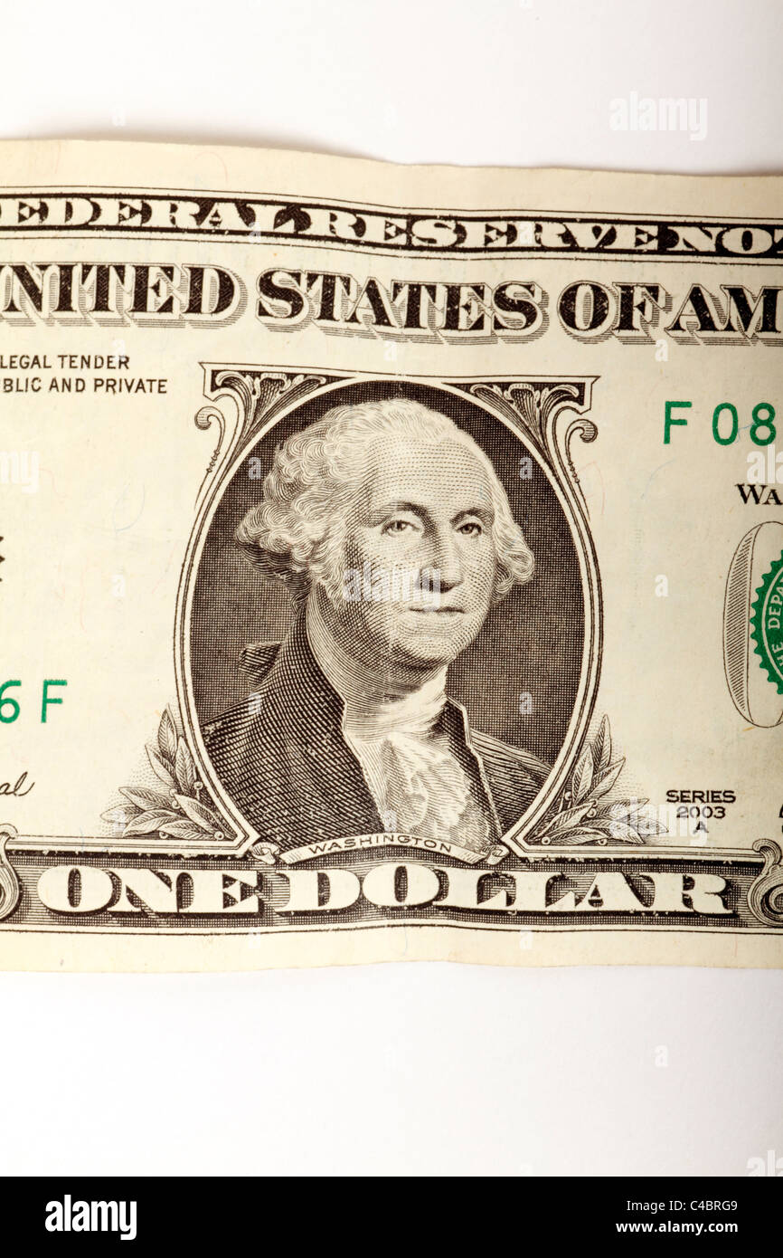1 dollar bill george washington hi-res stock photography and images - Alamy