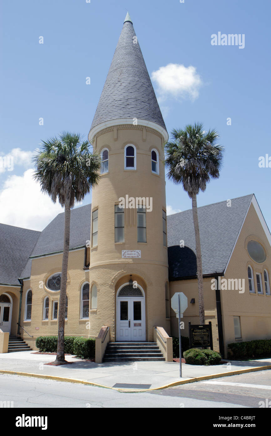 St. Saint Augustine Florida,Sevilla Street,Ancient City Baptist Church ...