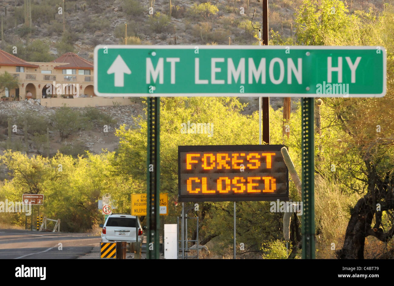 Due to extreme fire risk, the U.S. Forest Service has closed the ...