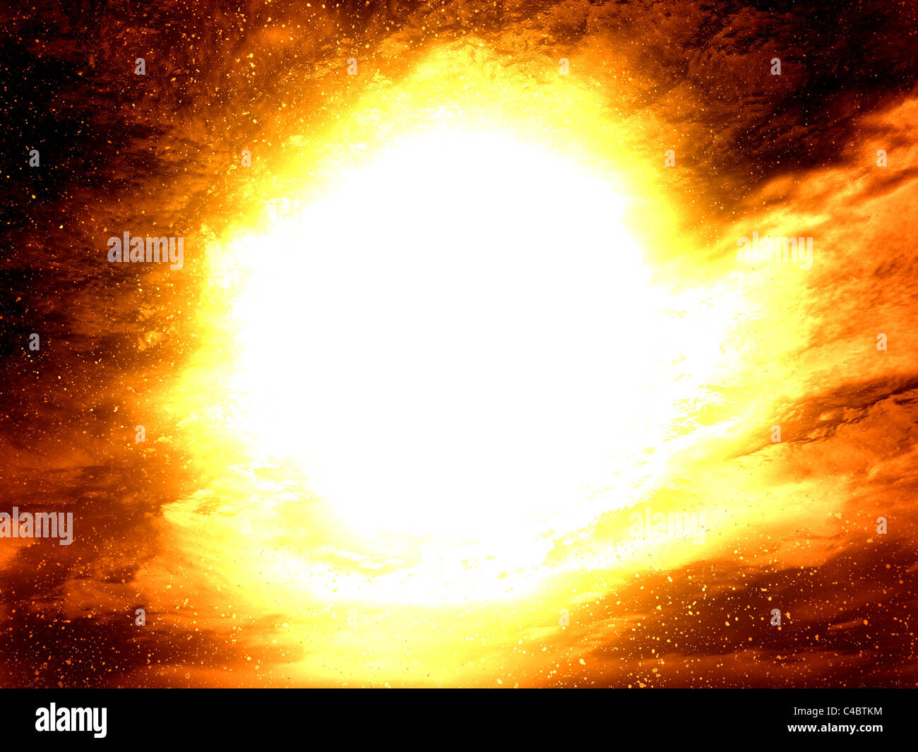High temperature background (in space Stock Photo - Alamy