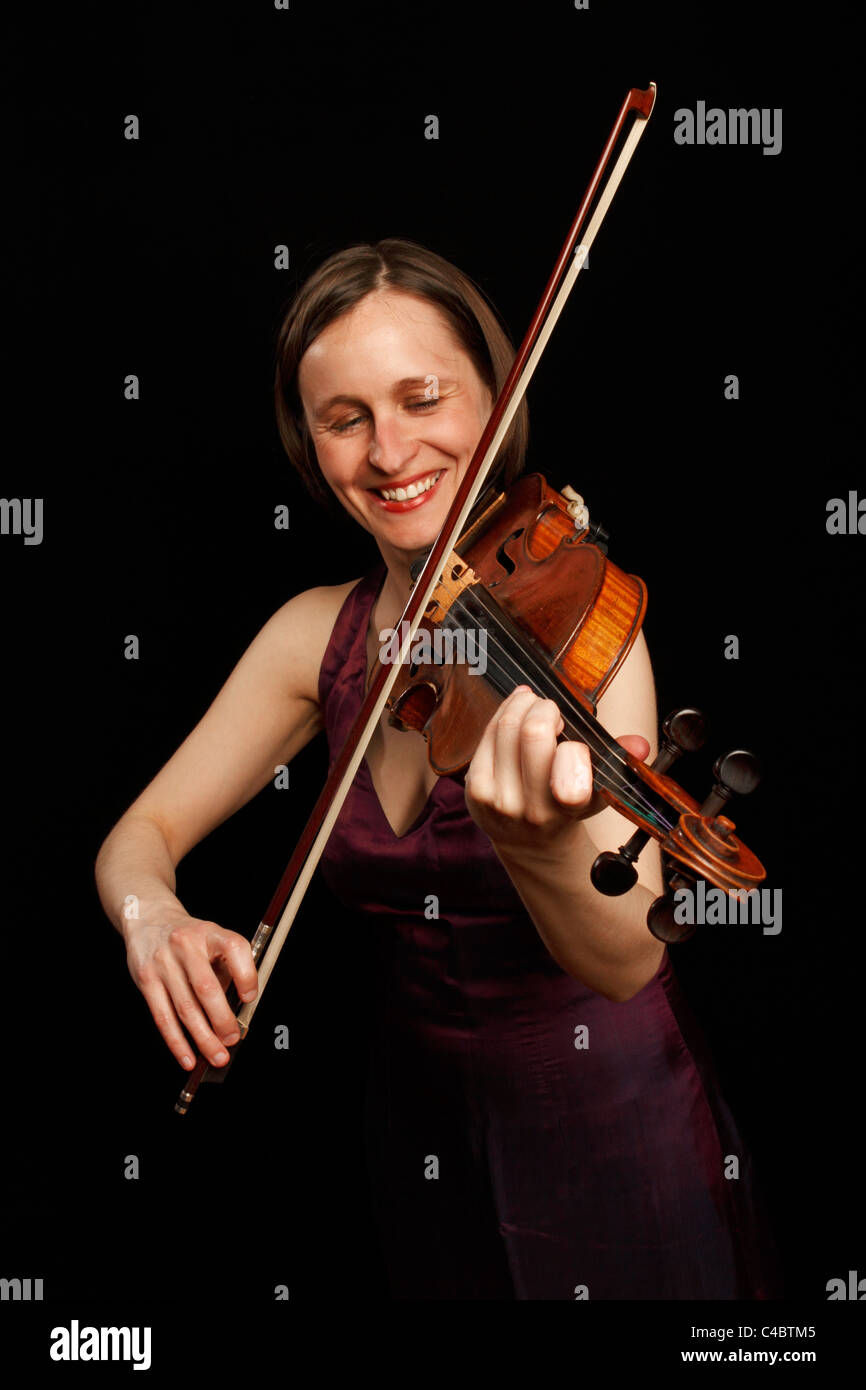 Emotion of violinist hi-res stock photography and images - Alamy
