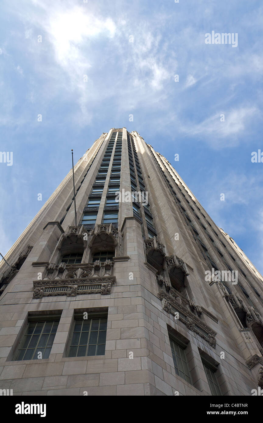 The Chicago Tribune Building Stock Photo - Alamy