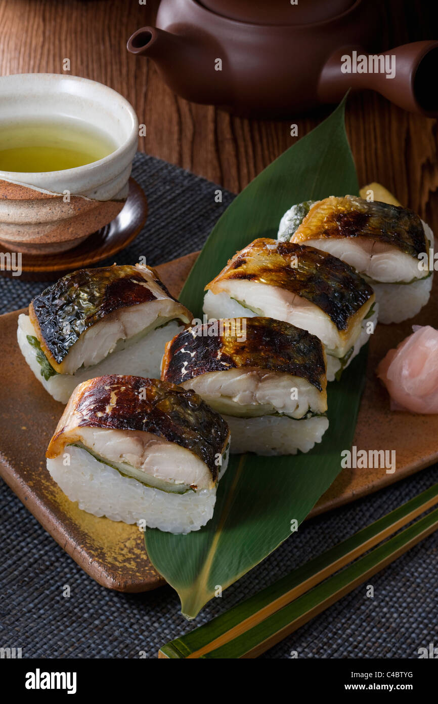 Saba sushi hi-res stock photography and images - Alamy