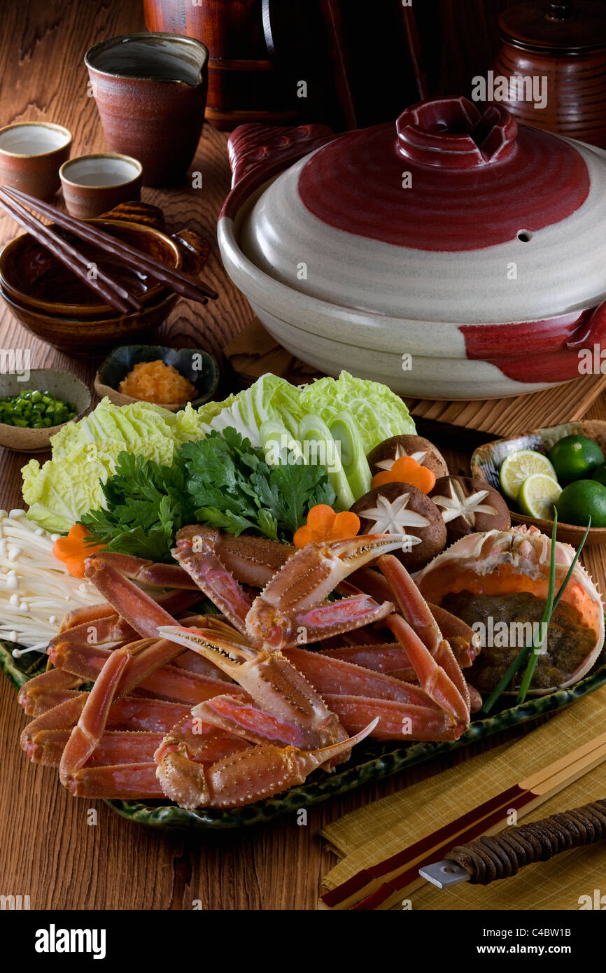 Crab nabe hi-res stock photography and images - Alamy