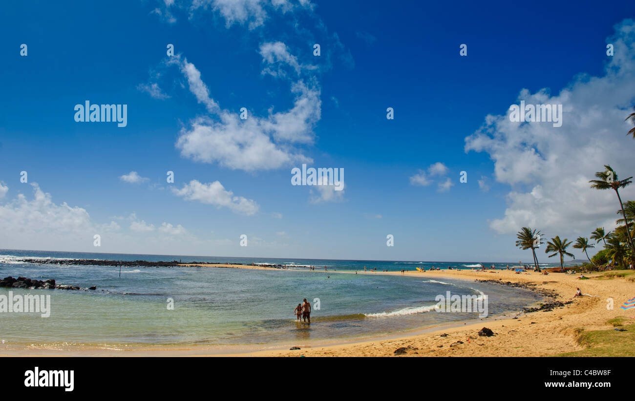Poipu beach surf hi-res stock photography and images - Alamy