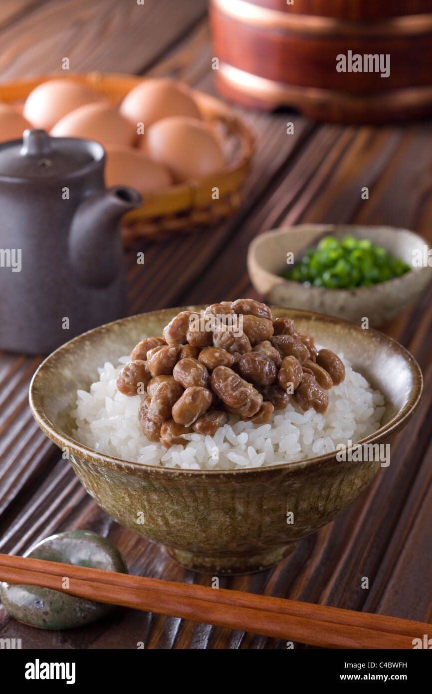 Natto japanese hi-res stock photography and images - Alamy